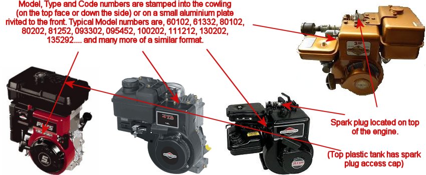 Horizontal Crankshaft 2-6HP Side Valve Engine Features